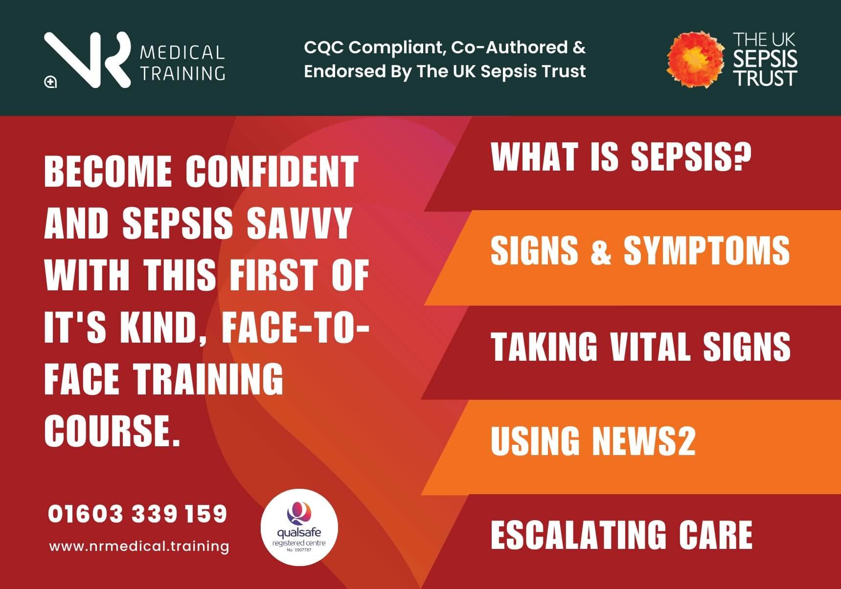 The UK Sepsis Trust Endorsed Sepsis Course For Care Staff