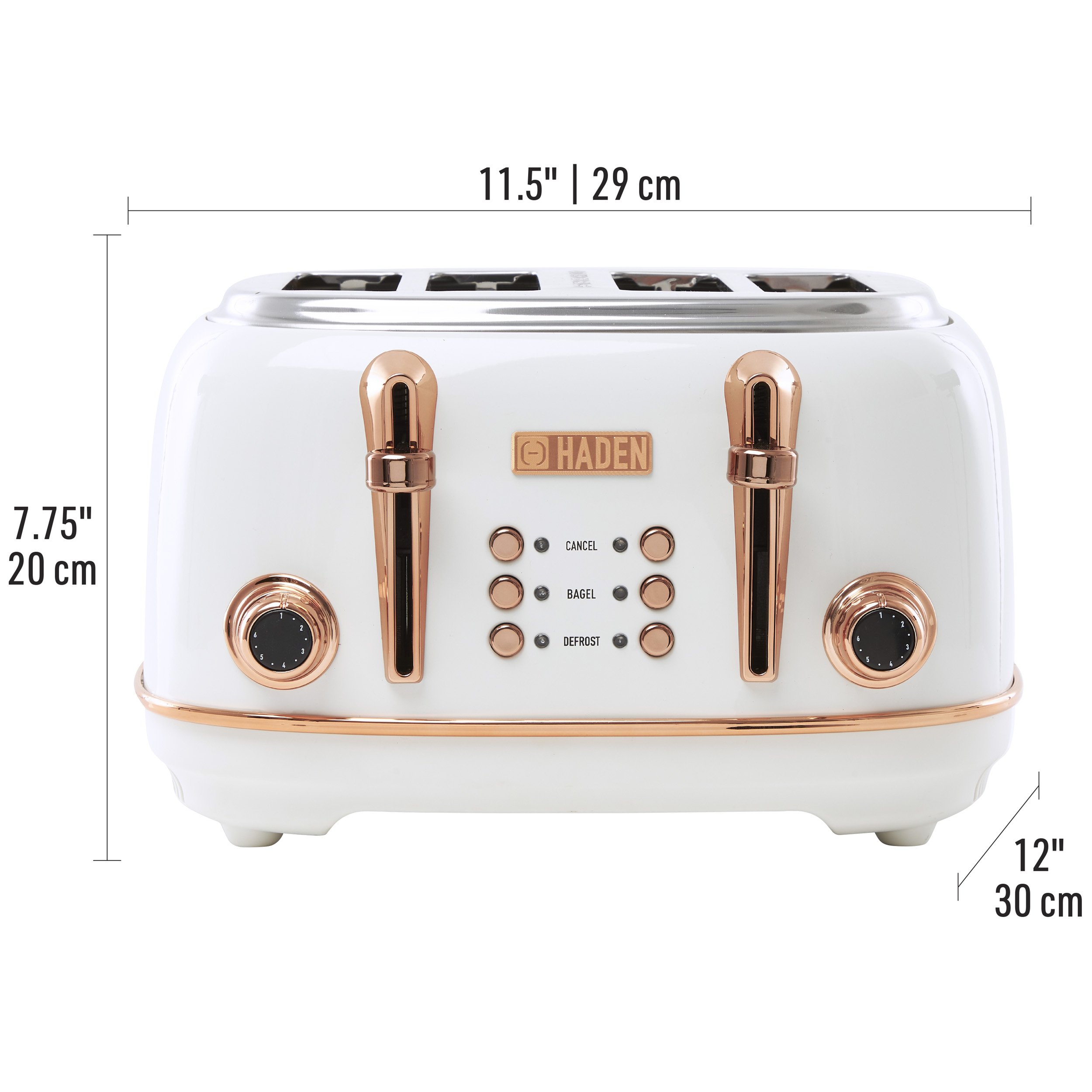 Dorset 2-Slice Toaster - Putty — Haden Canada