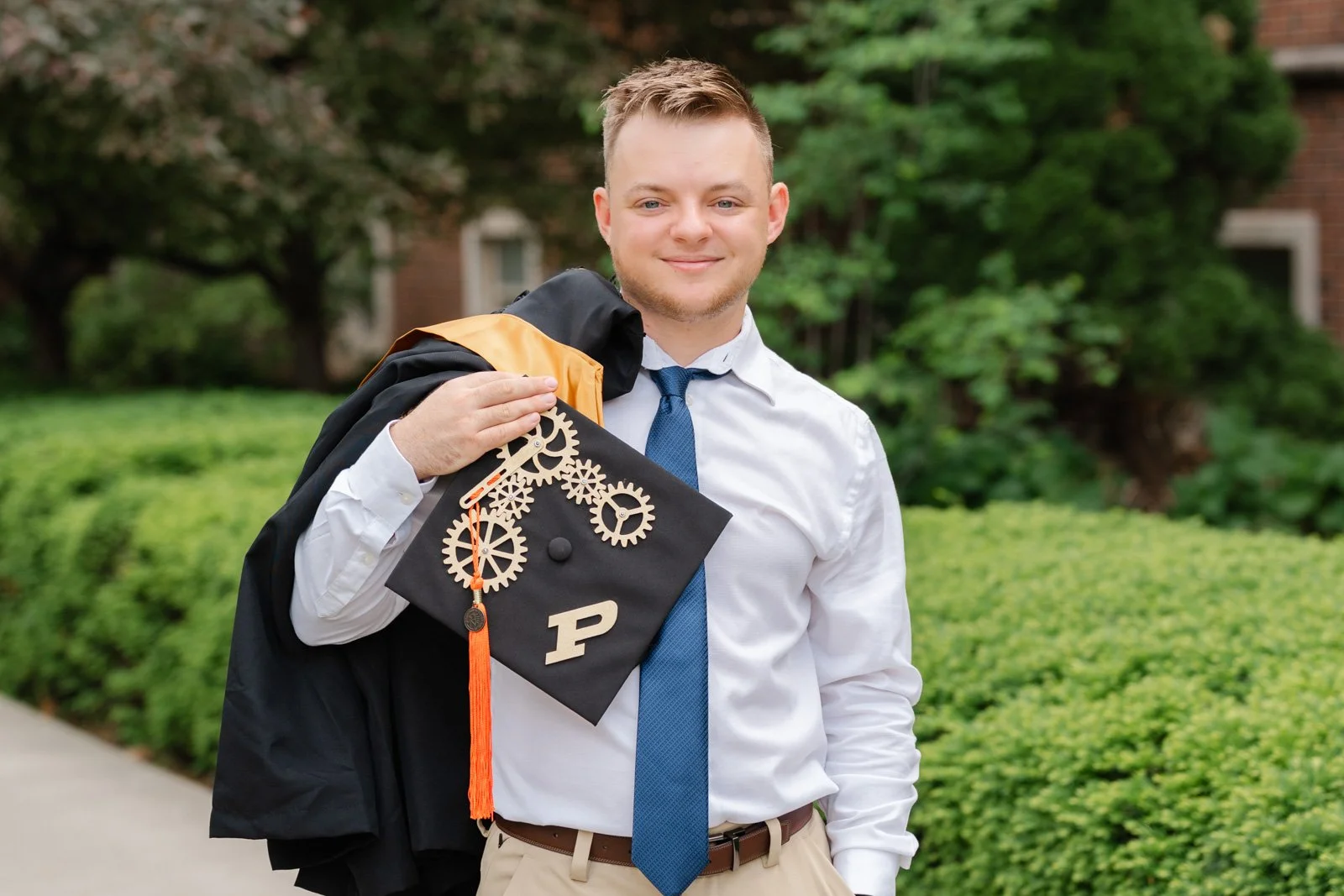 Purdue Graduation Photographer | Cap & Gown Photos in West Lafayette ...