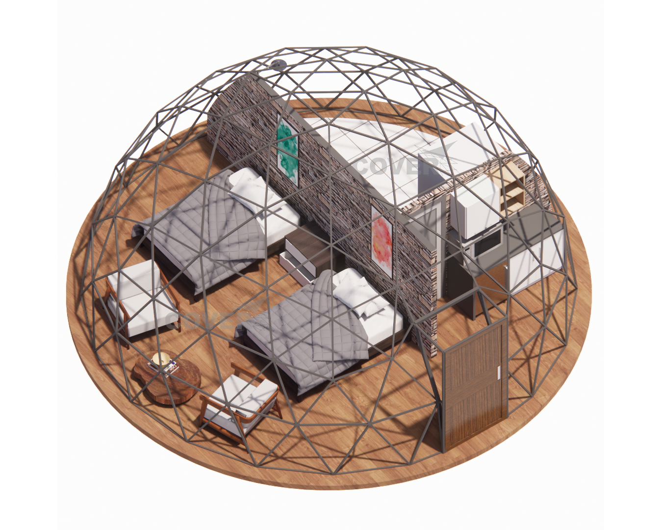 Domos Glamping — Corporación Cover