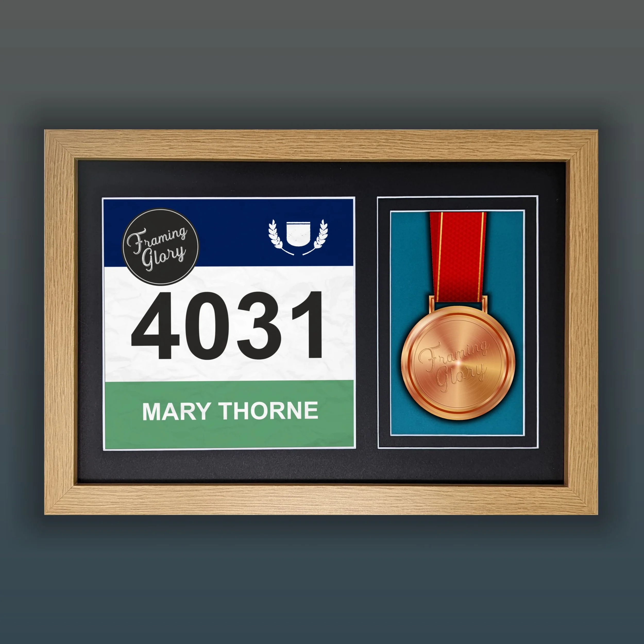 Map & Double Medal Display Frame - Runner Gifts - Framing Glory - Gifts ...