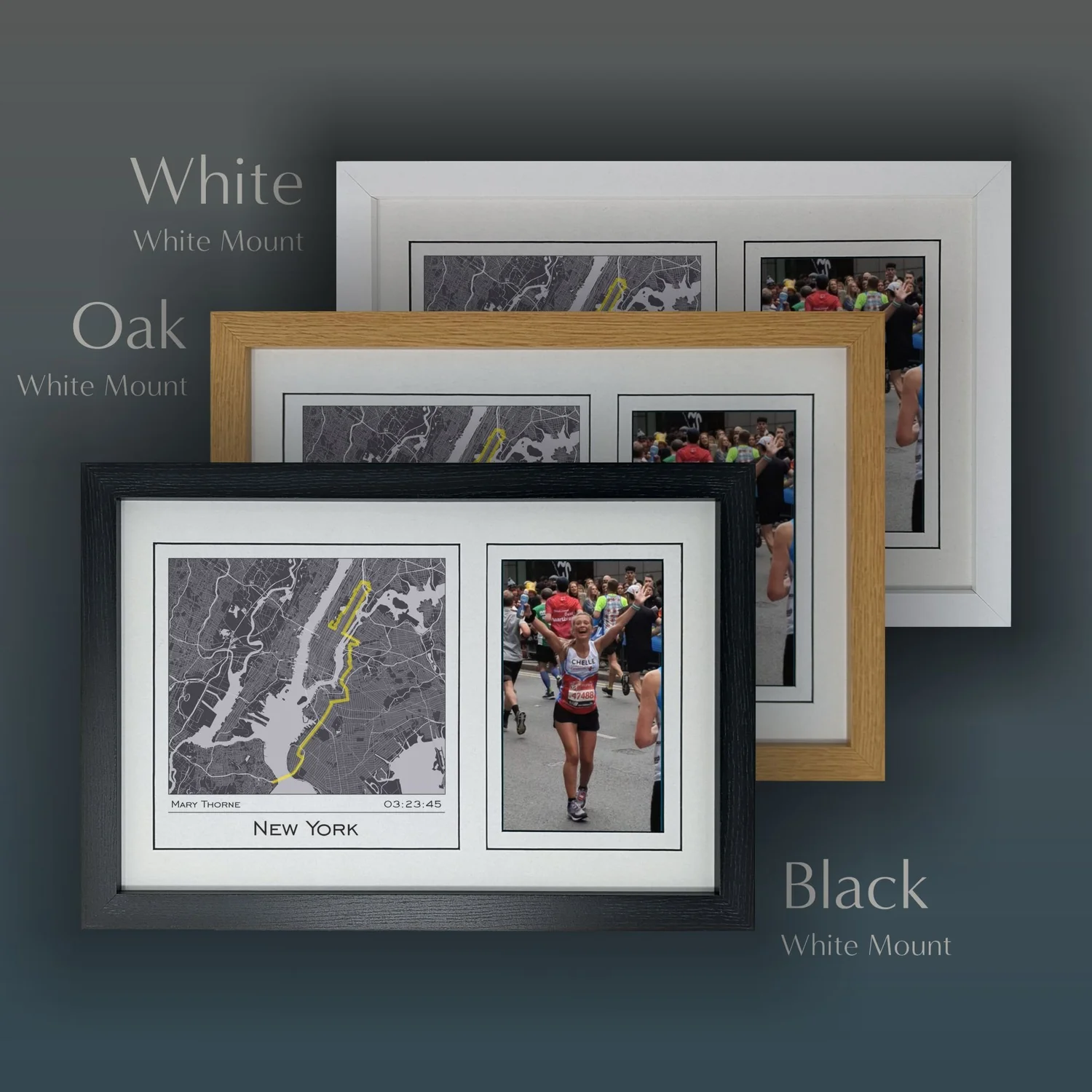 Bay to Breakers - Map & Medal Display Frame - Marathon Gifts - Framing ...