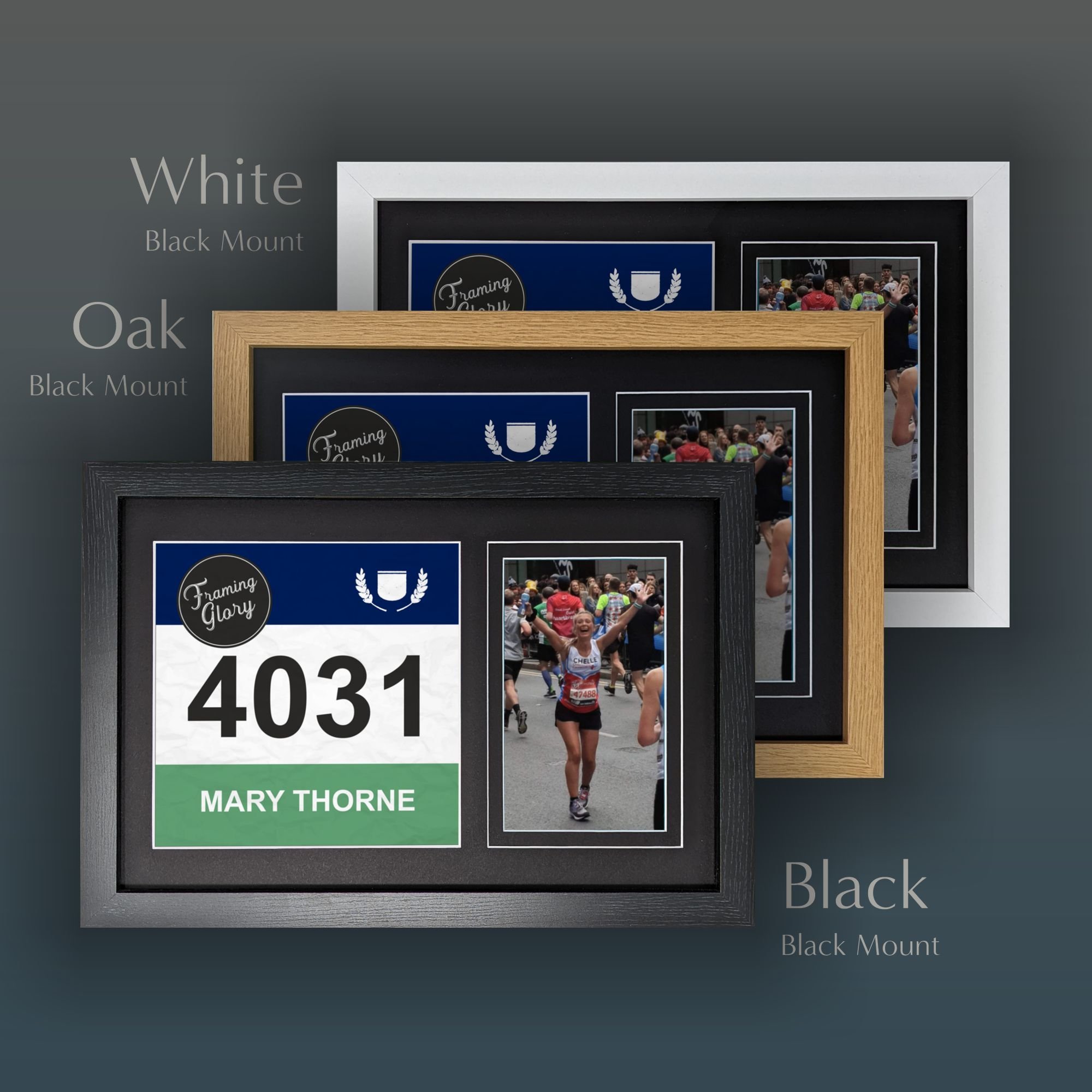 Trail Map, Photo & Medal Display Frame - Cross Country & Trail Running ...