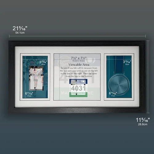 Trail Map, Photo & Medal Display Frame - Cross Country & Trail Running ...