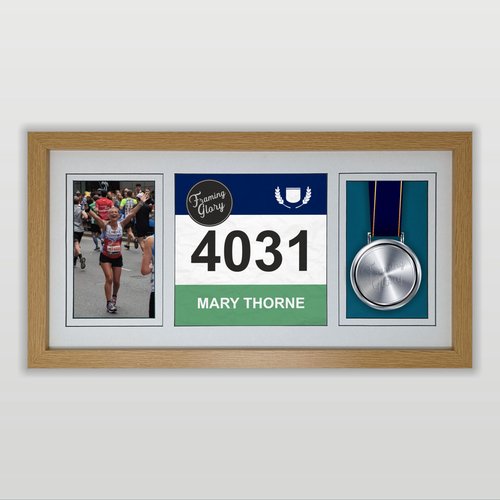 Trail Map, Photo & Medal Display Frame - Cross Country & Trail Running ...