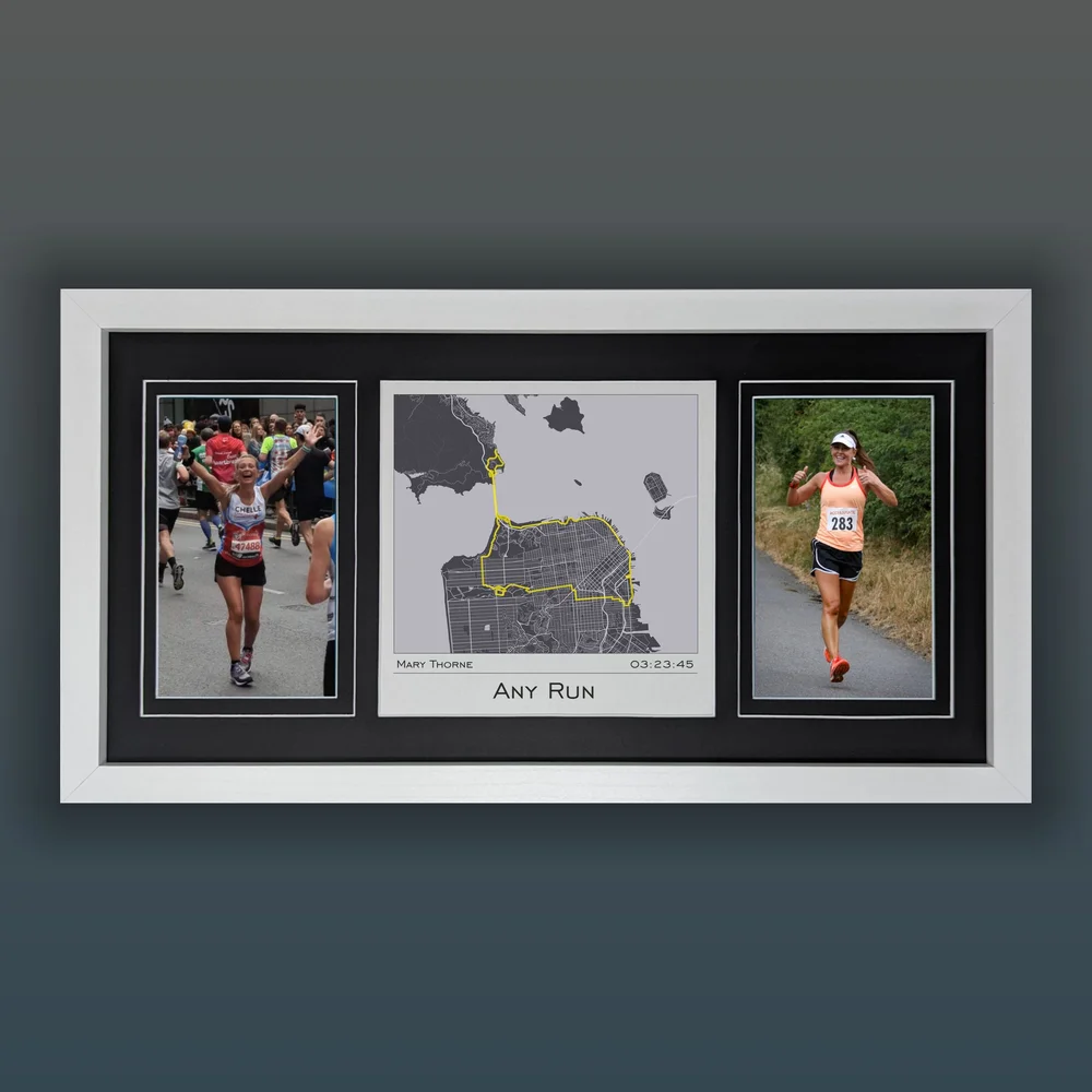 Race Bib & Photo Display Frame - Runner Gifts - Framing Glory - Gifts ...
