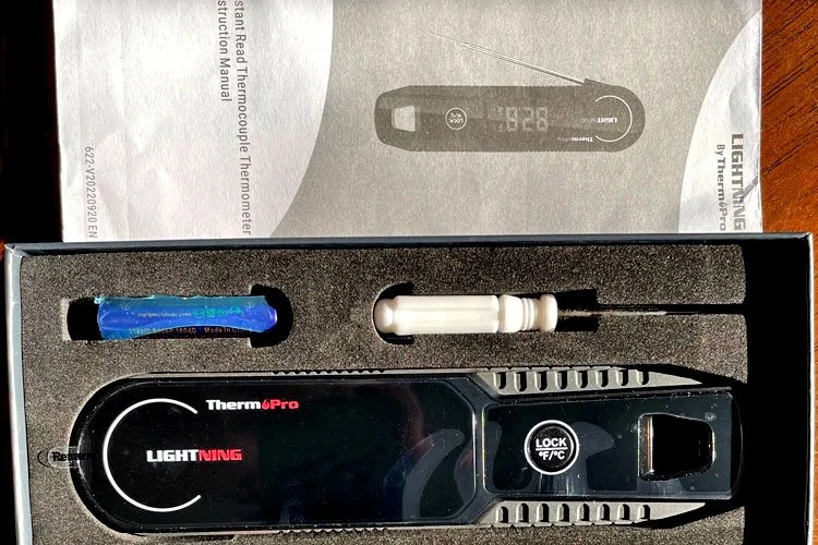 ThermoPro Lightning Instant Read Thermometer Review — Smoke, Fire ...
