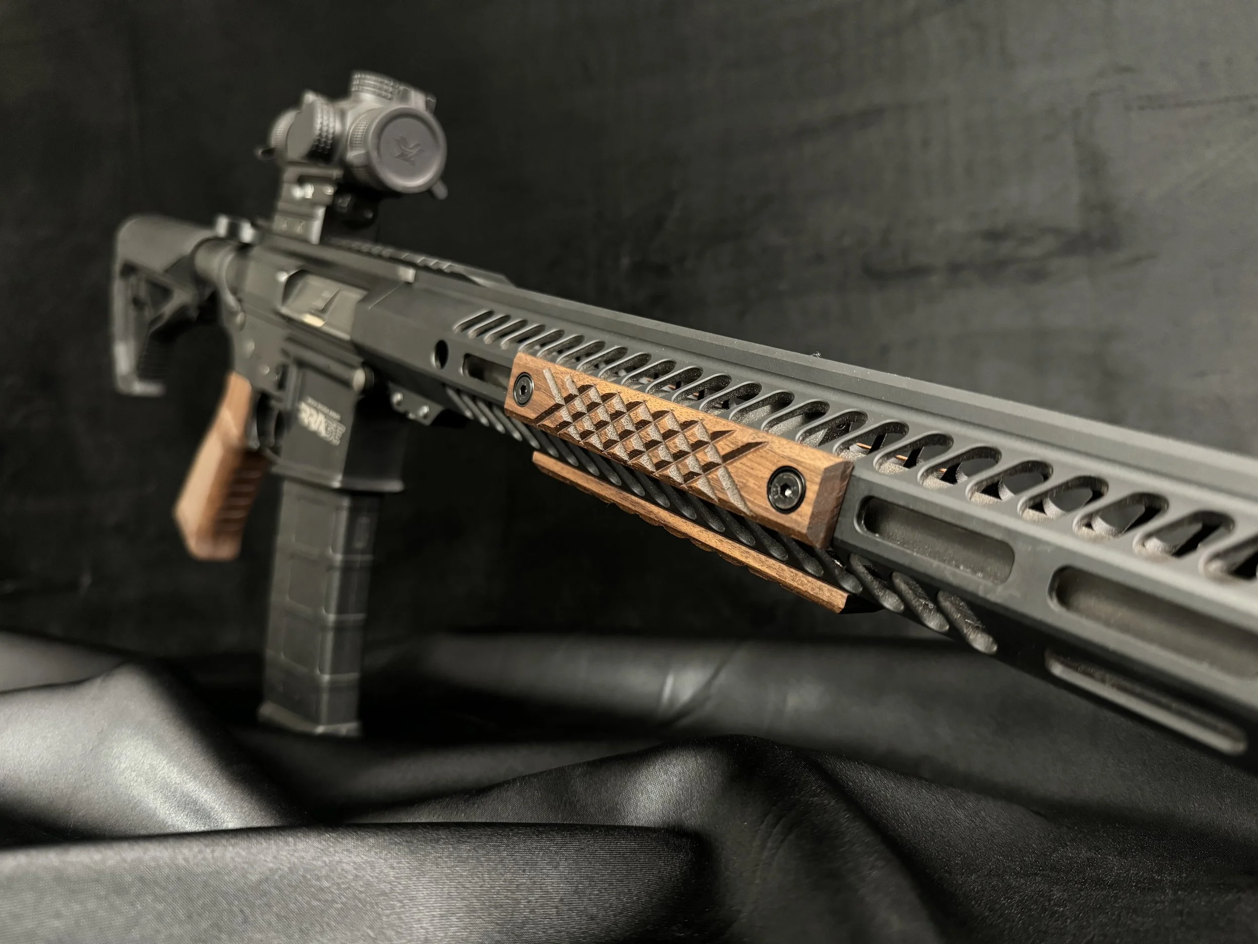 Shop — RAILWOODS M-Lok Rail Covers and Wood AR15 Furniture