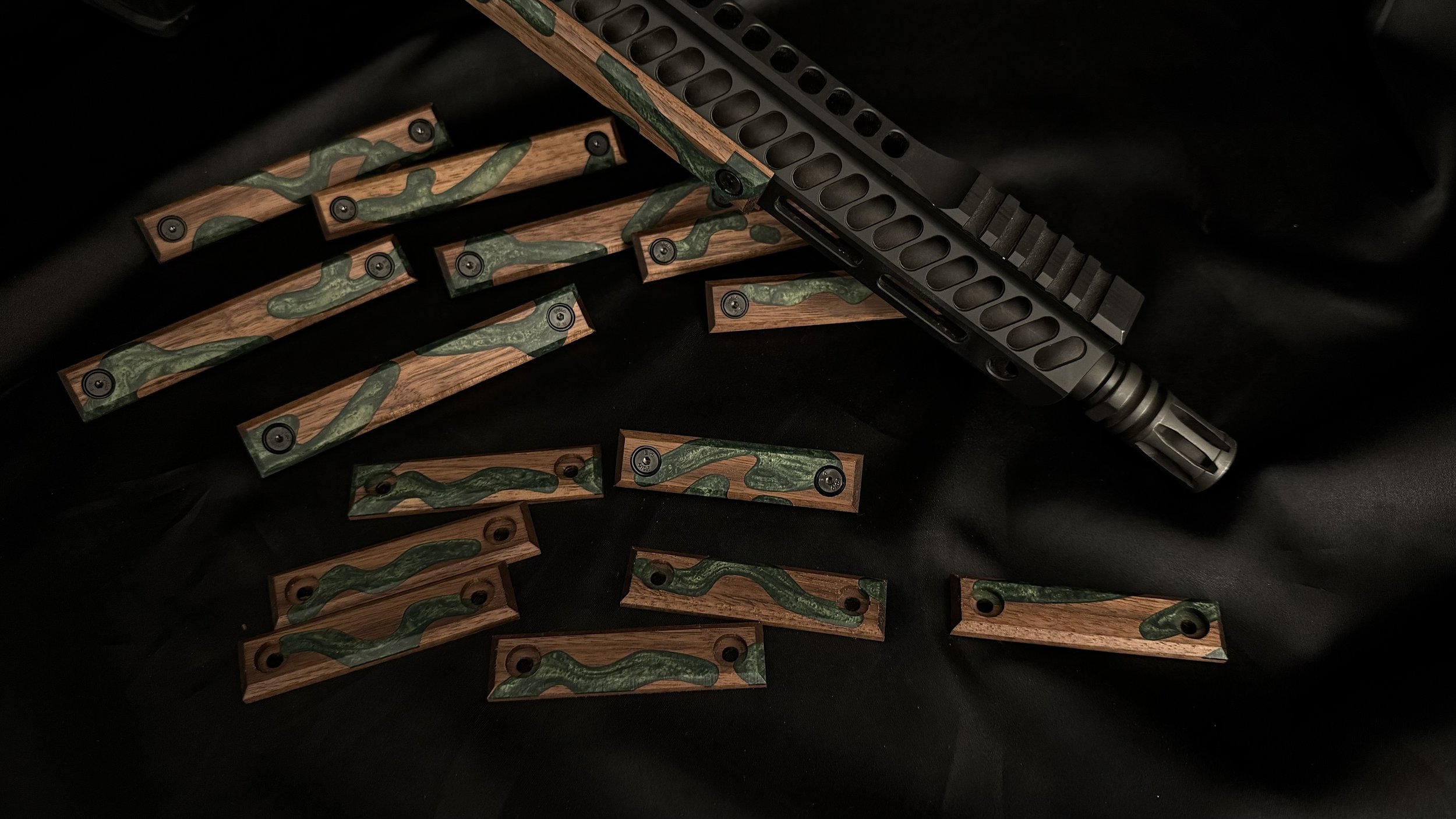 Shop — RAILWOODS M-Lok Rail Covers and Wood AR15 Furniture