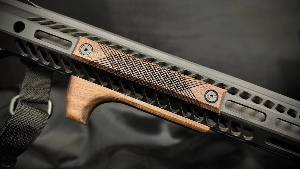 Shop — RAILWOODS M-Lok Rail Covers and Wood AR15 Furniture