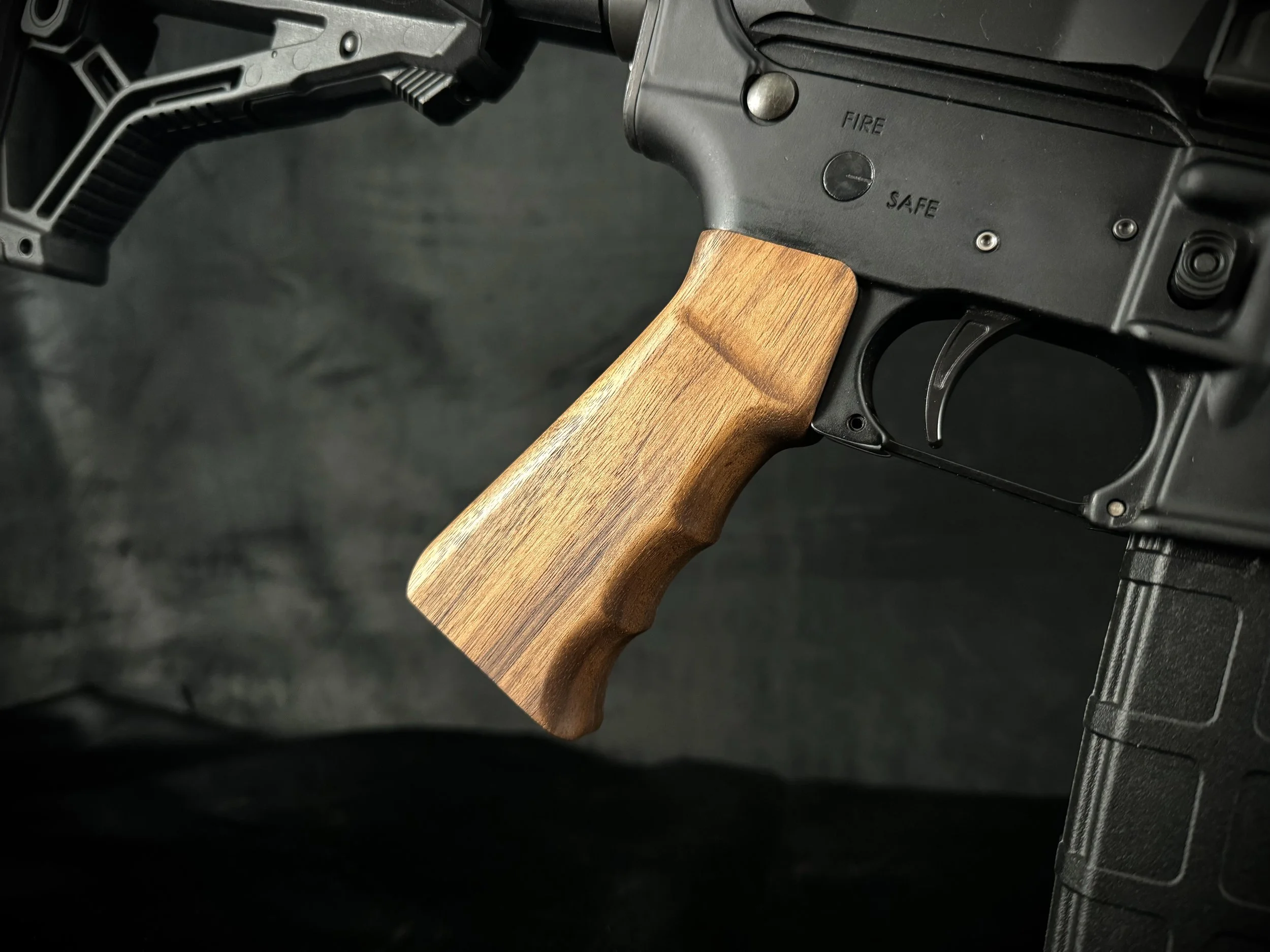 Shop — RAILWOODS M-Lok Rail Covers and Wood AR15 Furniture