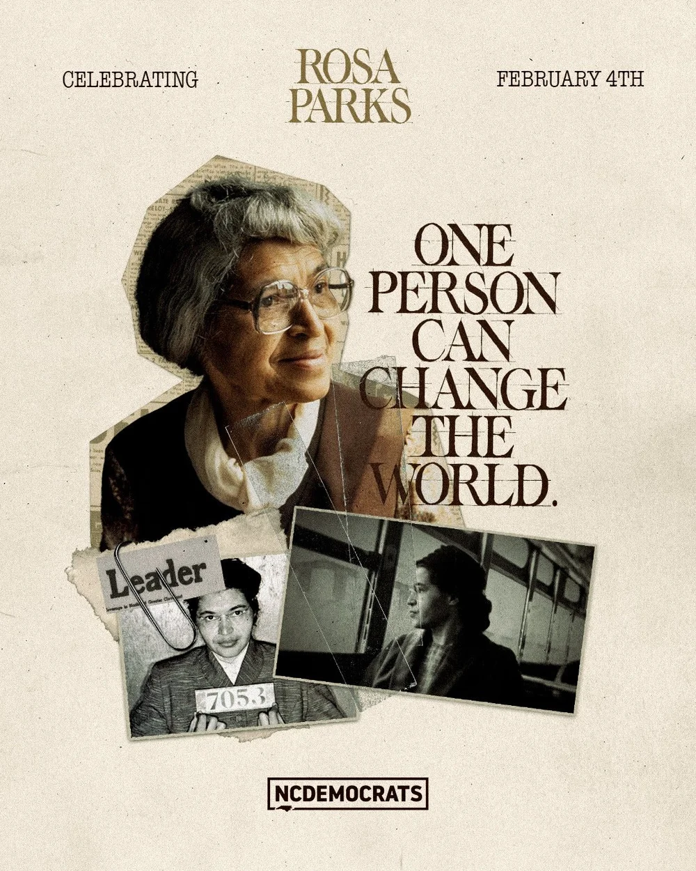 Black History Month and Rosa Parks' Birthday — Buncombe Dems