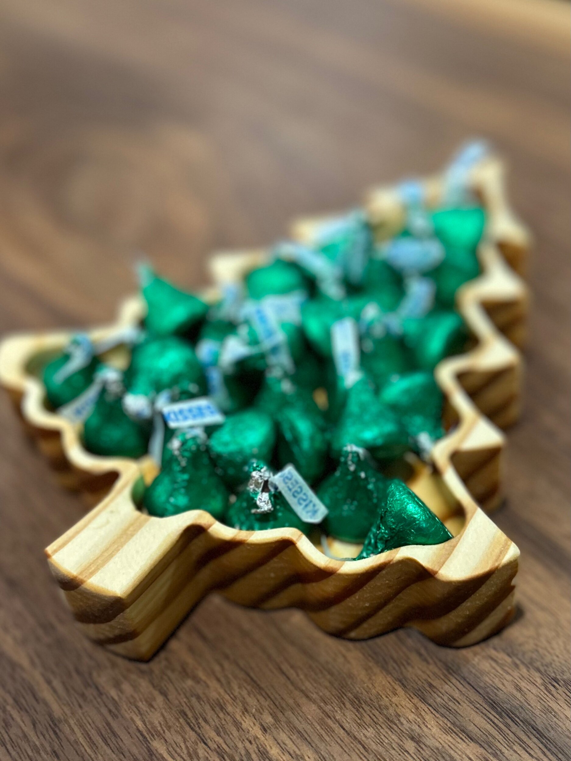 Candy Cane Candy Tray — Mercer and Sons Woodcrafts