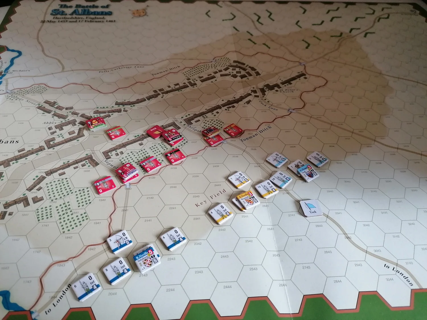 First Impressions: Blood and Roses – First Battle of St Albans 1455 ...