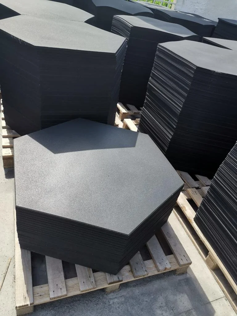 Rubber Floor Tiles: made from 100% recycled tire rubber. — OAFA