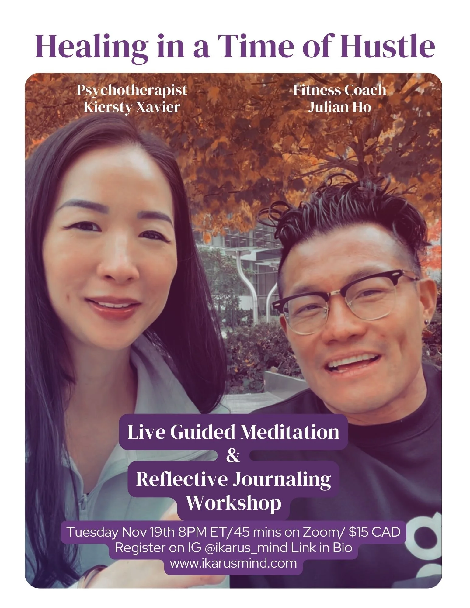 Classes and Workshops — Ikarus Mind