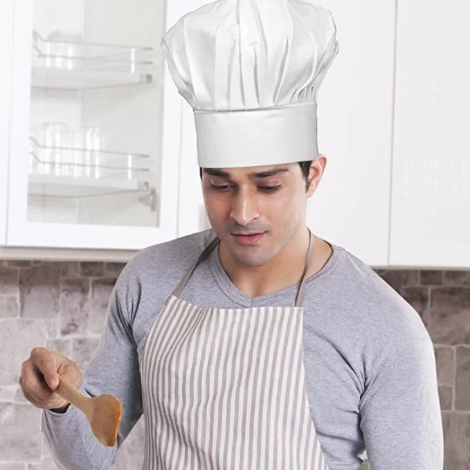 Adult Sized Chefs Hat — The Grateful Gourmet
