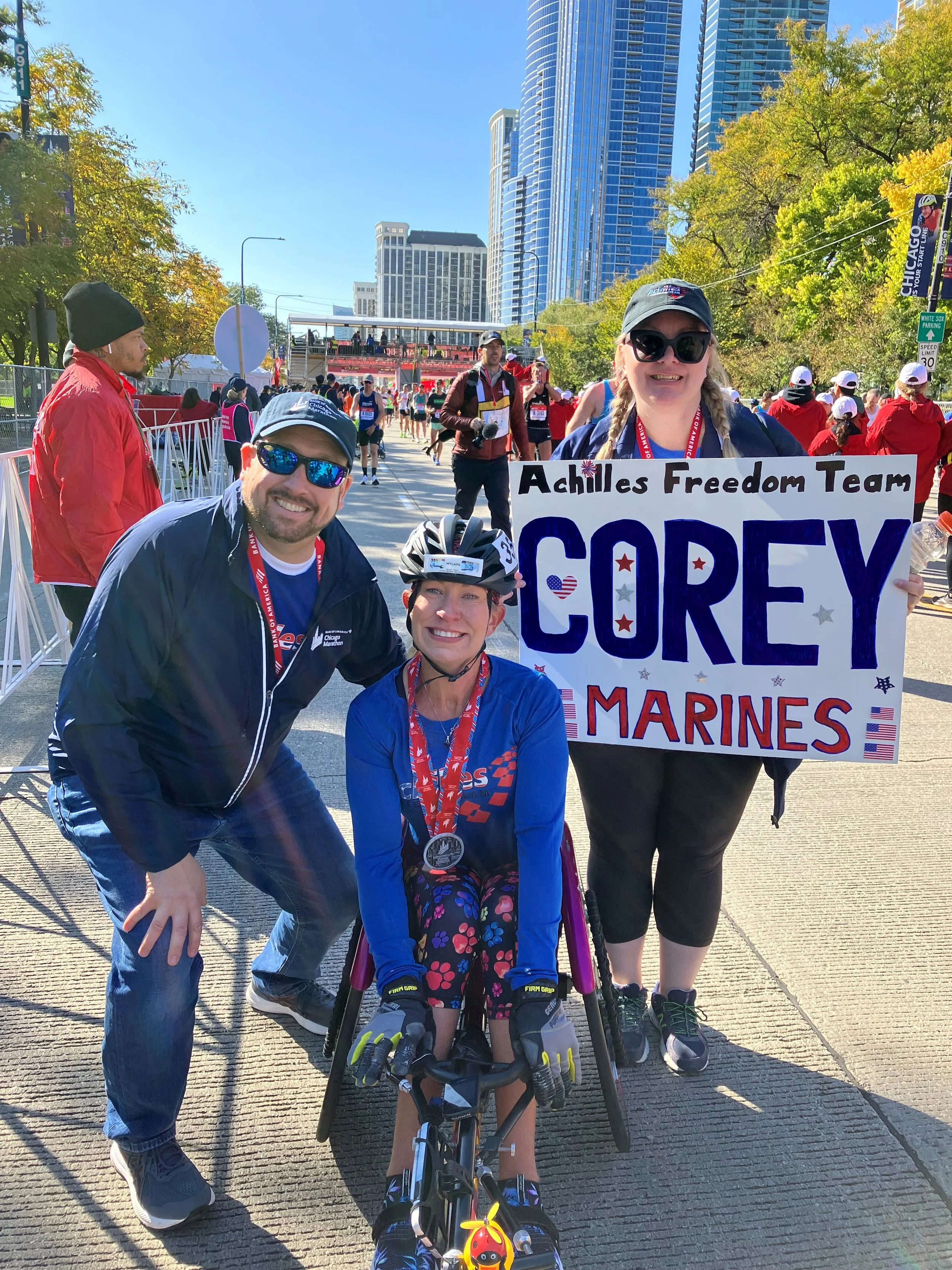 More Than 100 Achilles Community Members Complete Chicago Marathon ...