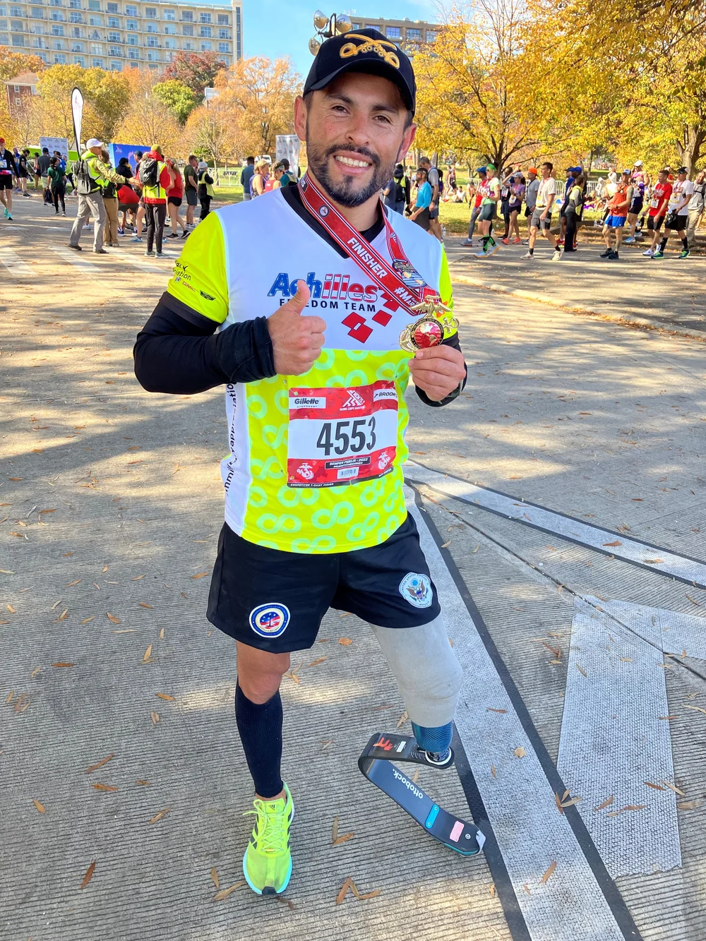 Achilles Athletes and Veterans Conquer 47th Marine Corps Marathon, 10K ...