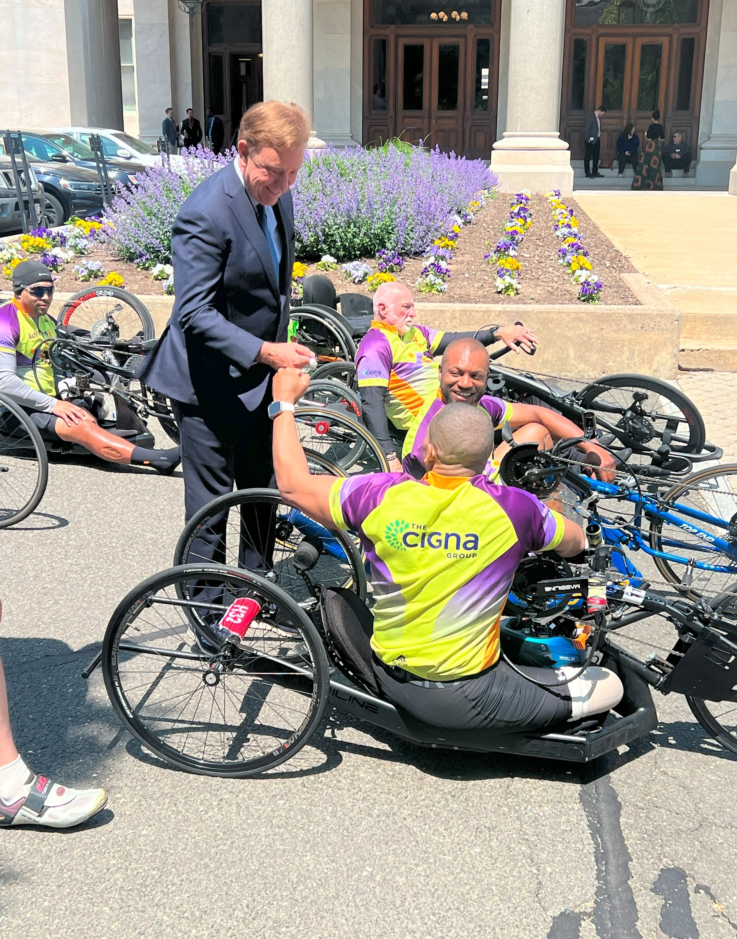 Achilles Relay Recap: Athletes and Veterans Pass Baton 500 Miles From ...