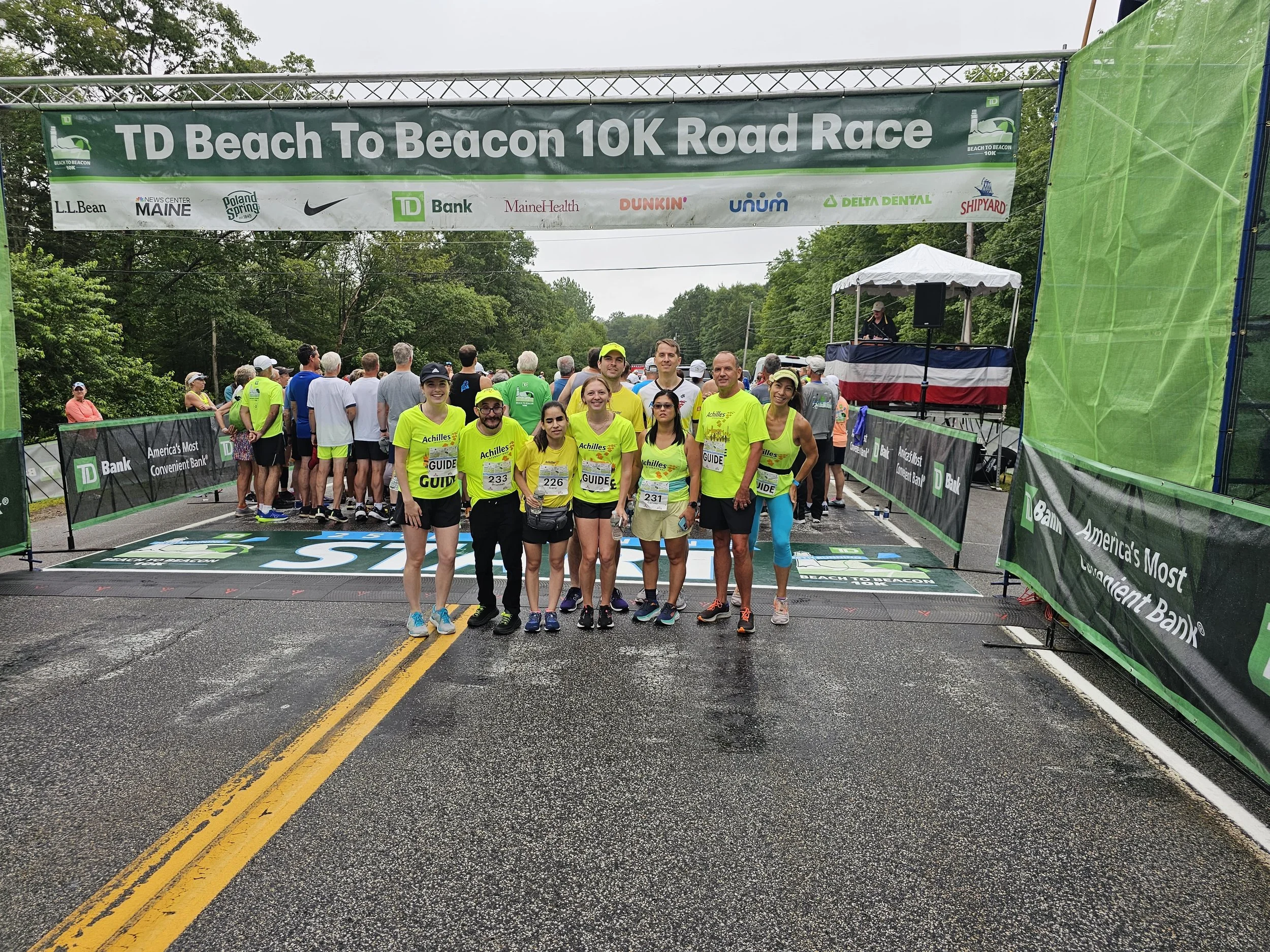 Achilles Boston Athletes Race TD Beach to Beacon 10K For First Time ...
