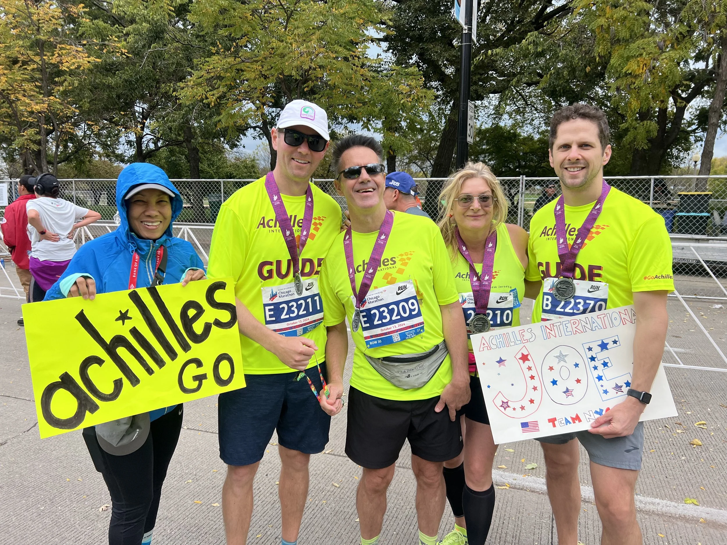 Achilles Athletes Set New Records at 2024 Chicago Marathon — Achilles ...