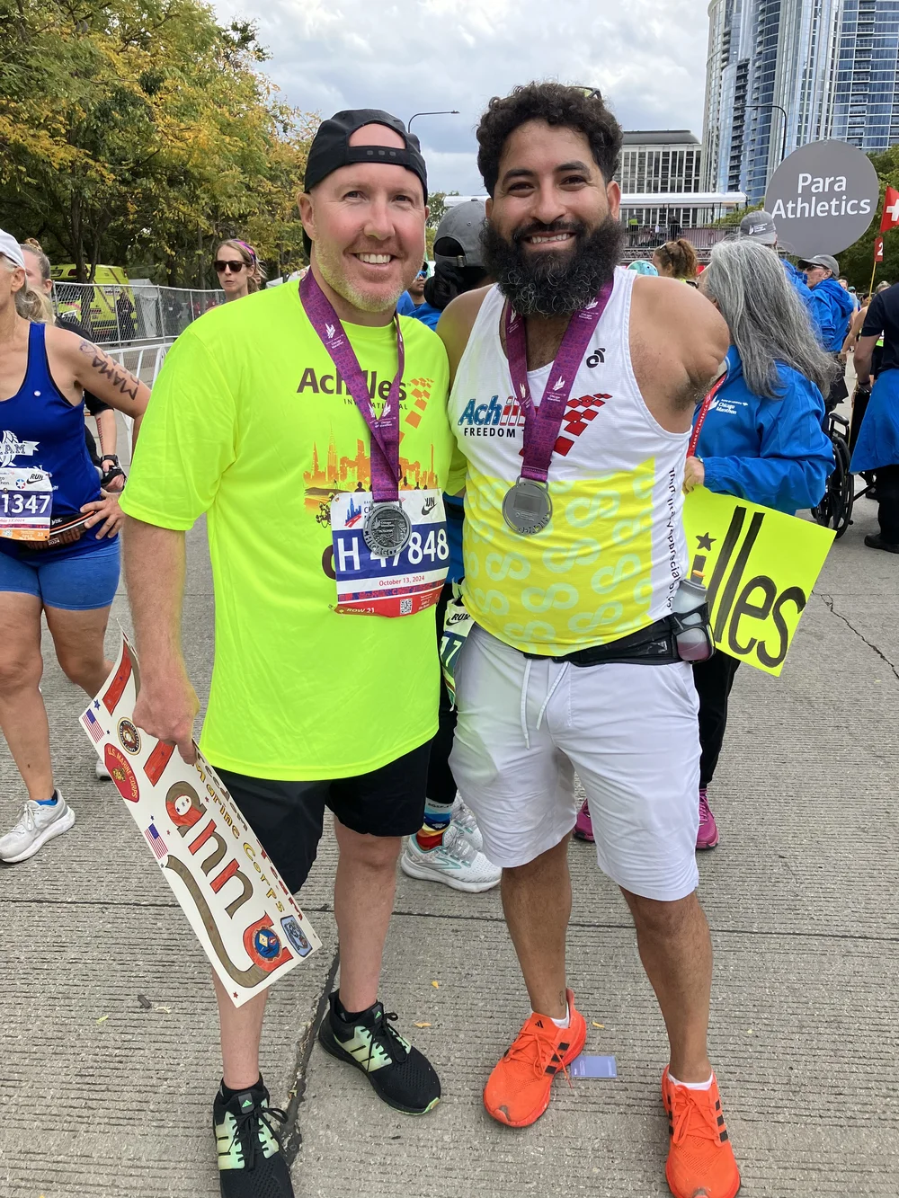 Achilles Athletes Set New Records at 2024 Chicago Marathon — Achilles ...