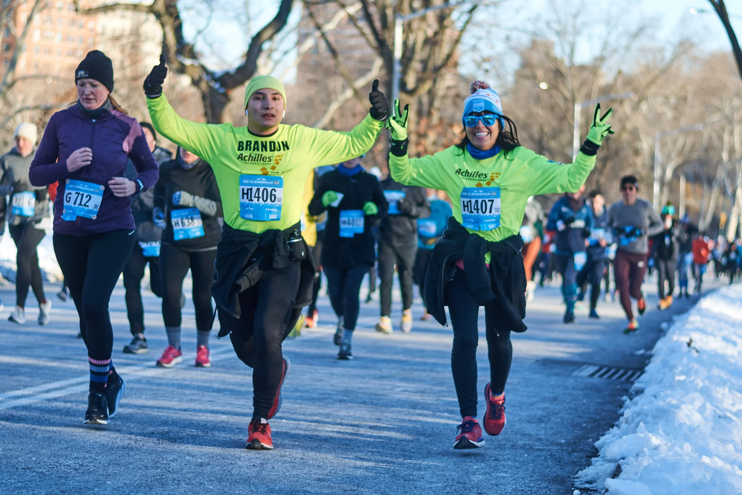 Volunteer with Achilles as a Guide Runner — Achilles International