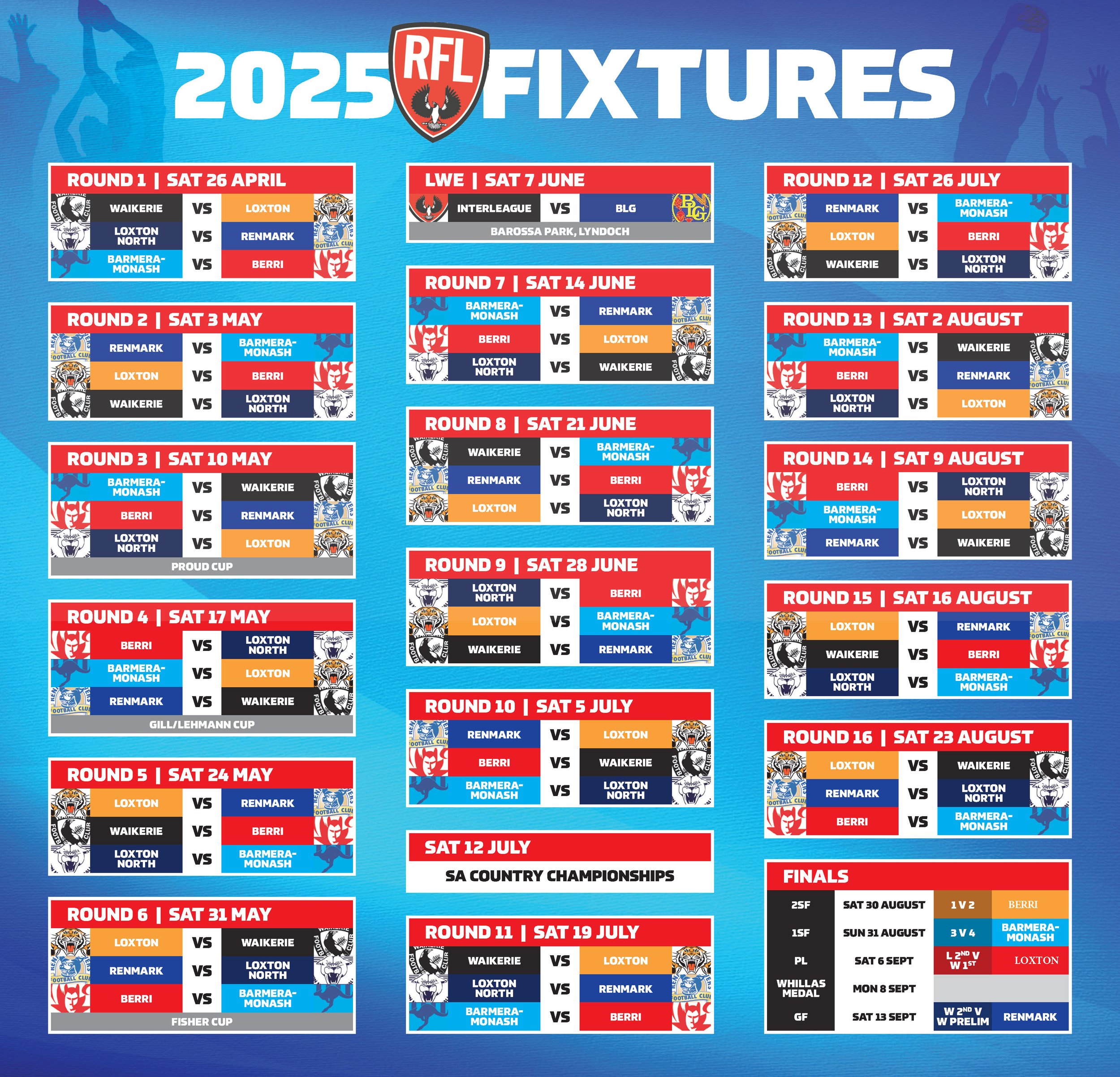 2024 RFL Fixture — Riverland Football League