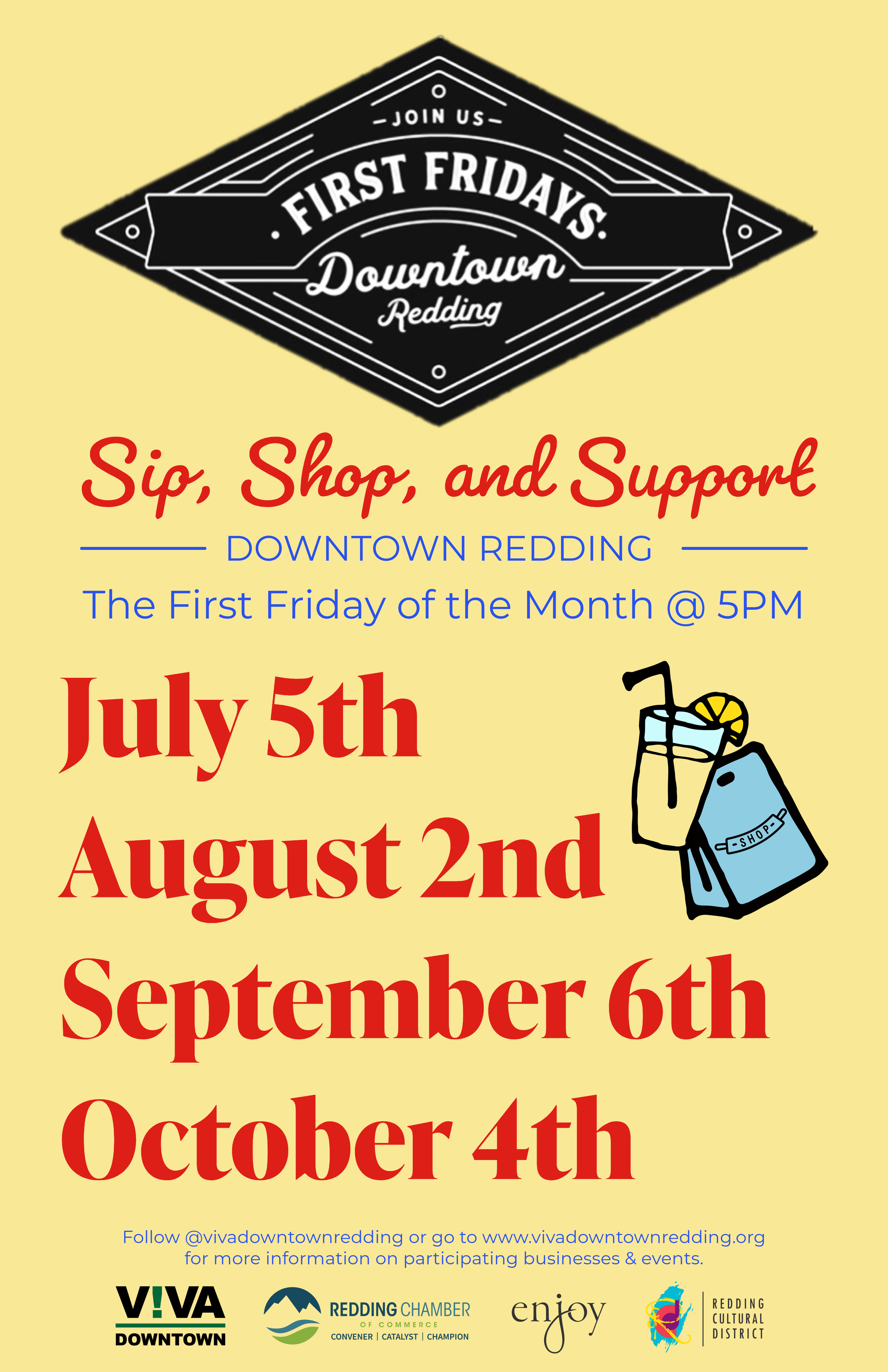 First Fridays — Viva Downtown Redding