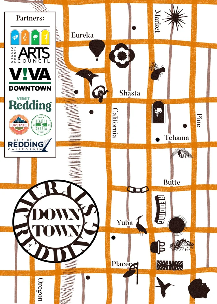 Walking Maps — Viva Downtown Redding