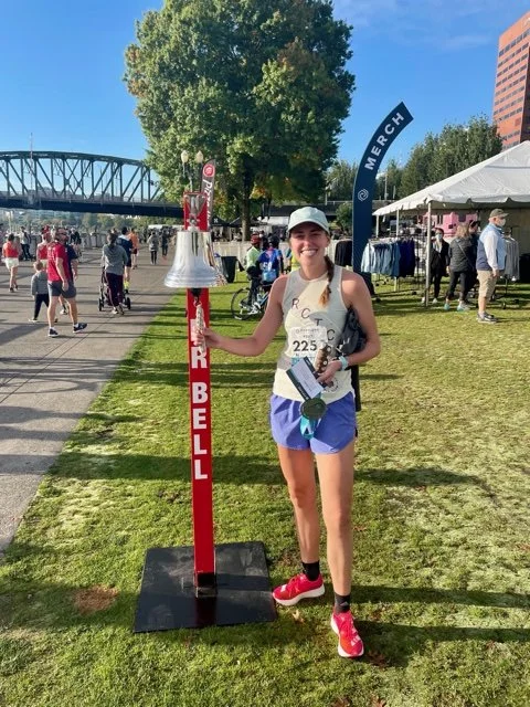 Teammate Kelly Gallagher sets PR at 2021 Portland Half Marathon — Rose ...