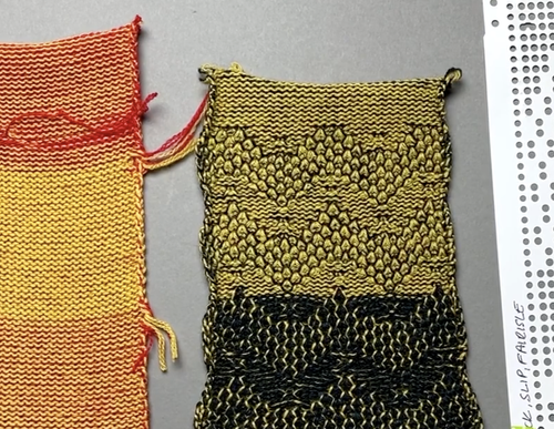Patterning on Knitting Machine — The Knitting School Online