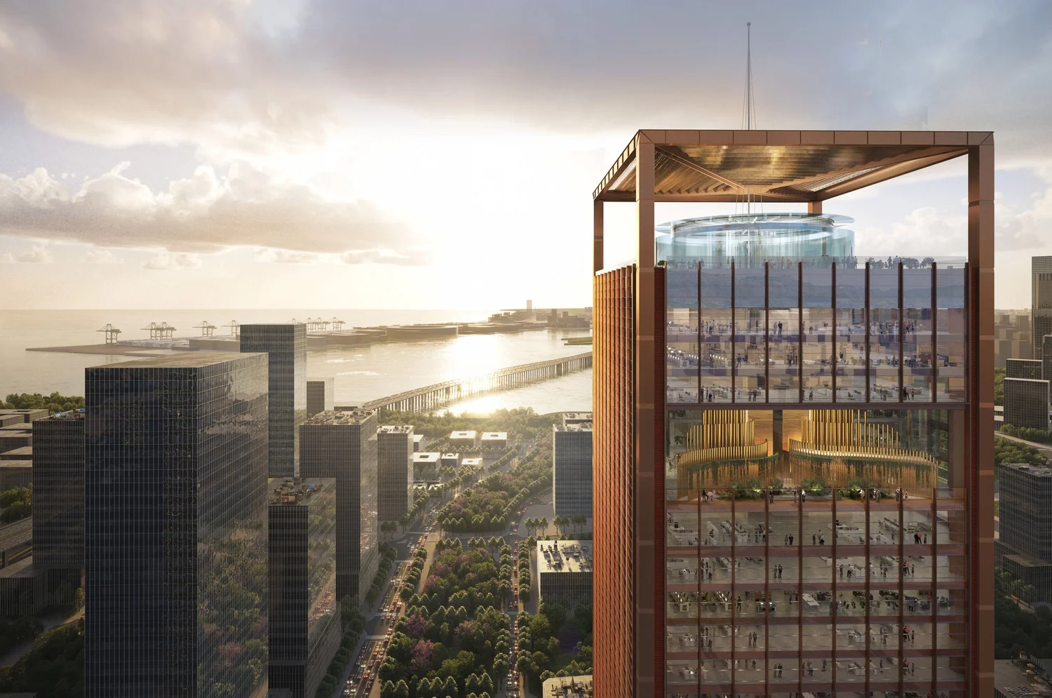 SHENZHEN QIANHAI FINANCIAL HOLDING HEADQUARTERS BUILDING｜RSHP — ATCHAIN