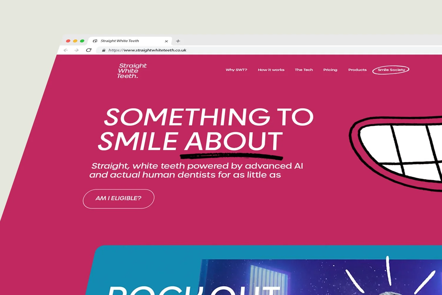 Straight White Teeth | Our Work | Birmingham Branding Agency — mooch