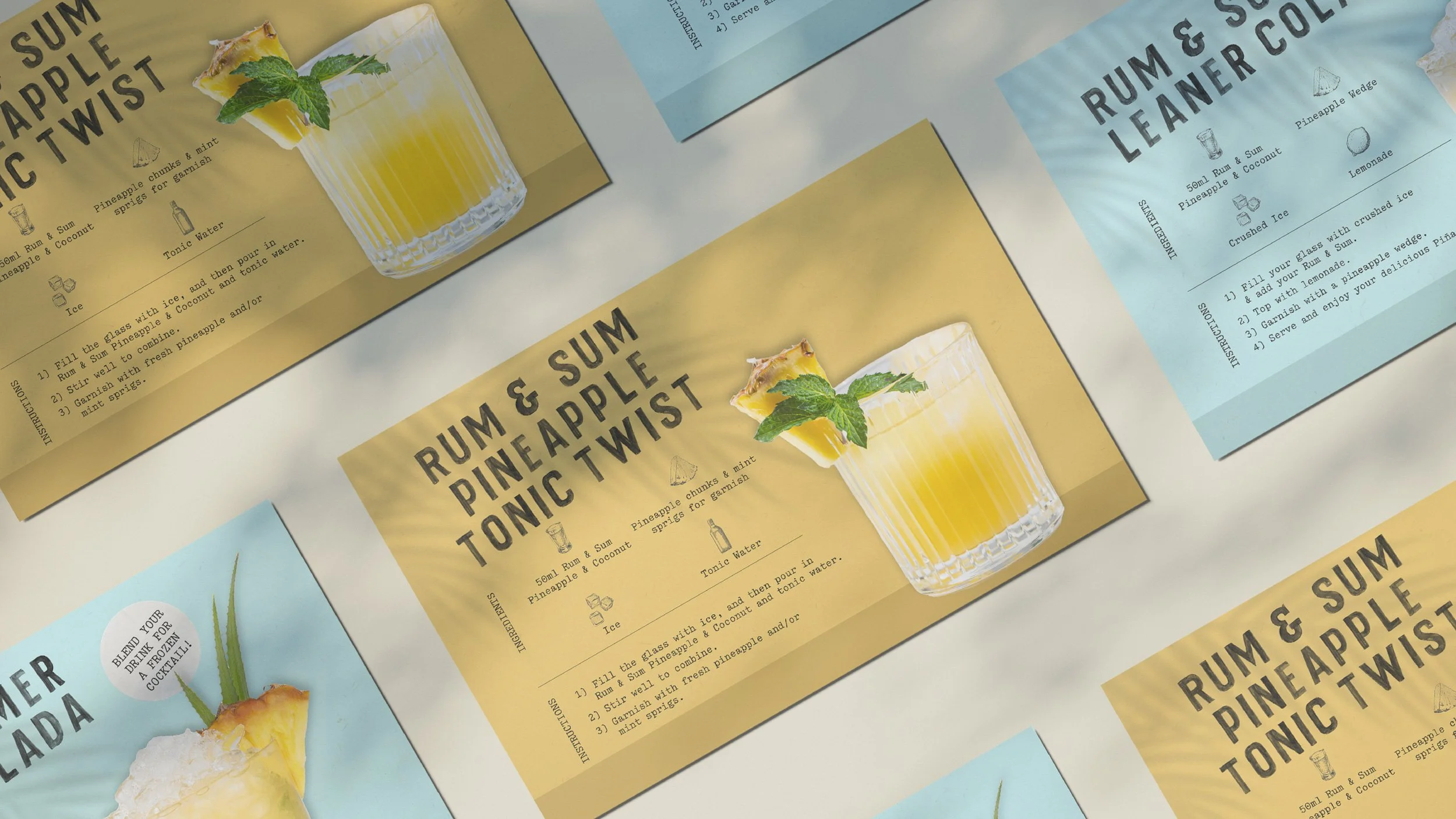 Rum & Sum | Branding Design | Brand Design Agency — mooch