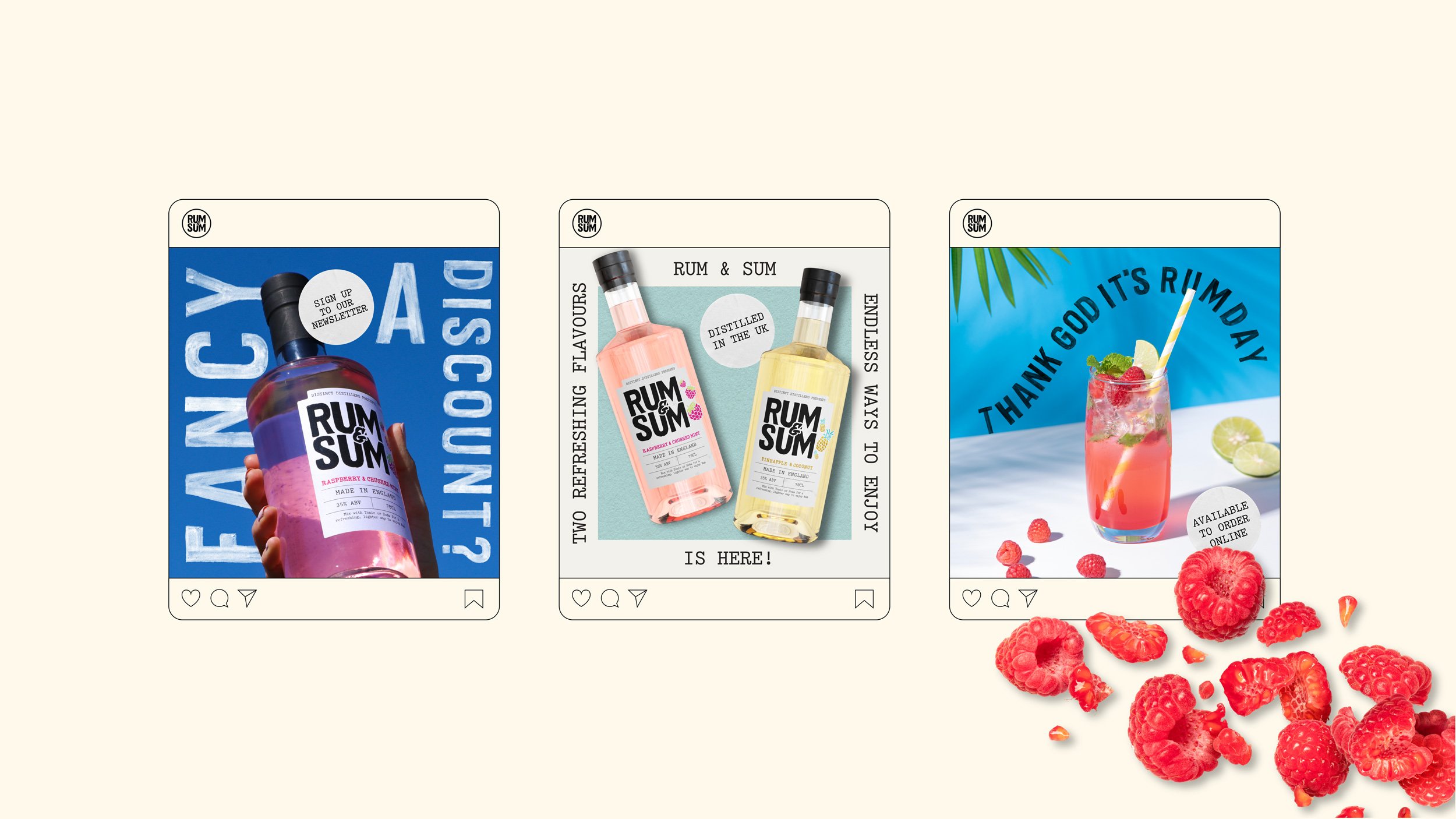 Rum & Sum | Branding Design | Brand Design Agency — mooch