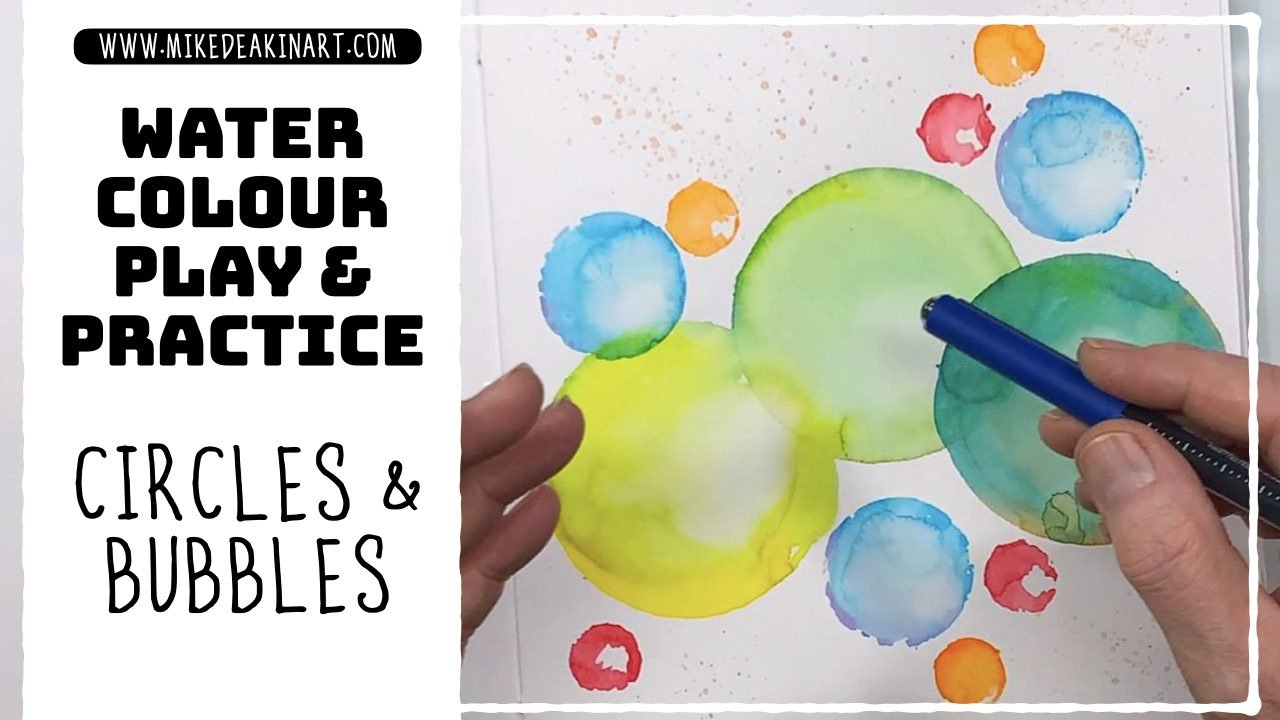 Watercolour Play and Practice — Mike Deakin Art