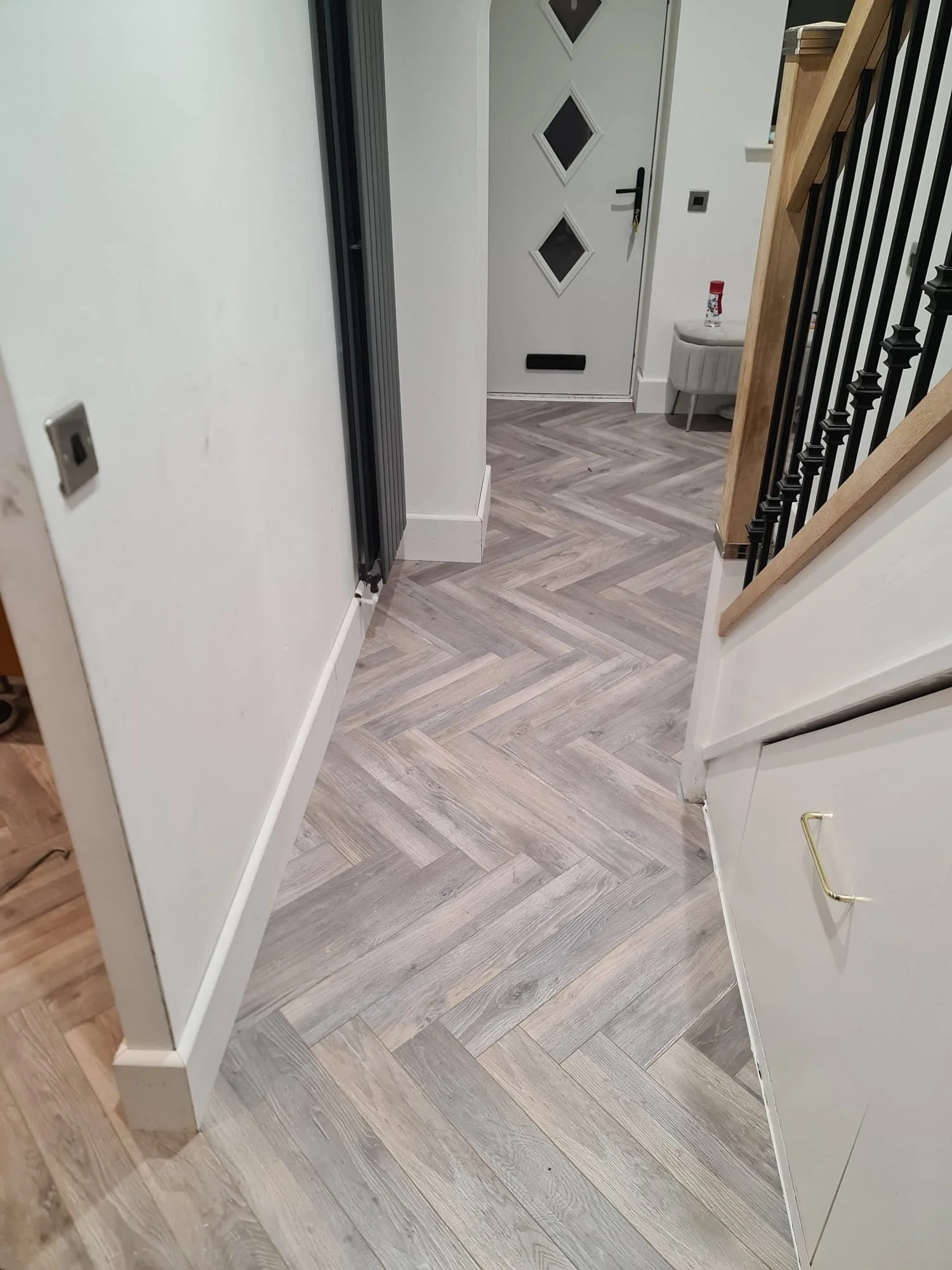 Herringbone LVT Vinyl Planks — Steve Cooney Flooring
