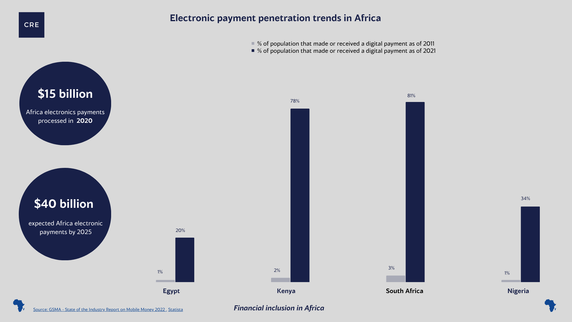 Infographic #3 - Financial Inclusion in Africa — CRE