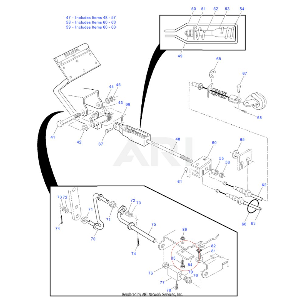EZGO 21086G1 Torque Spider Assembly For Bendix Brakes. One Per Drum ...