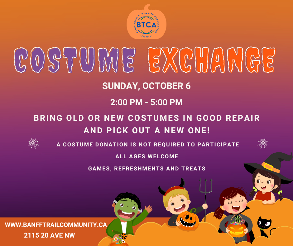 Halloween Costume Exchange — Banff Trail Community Association