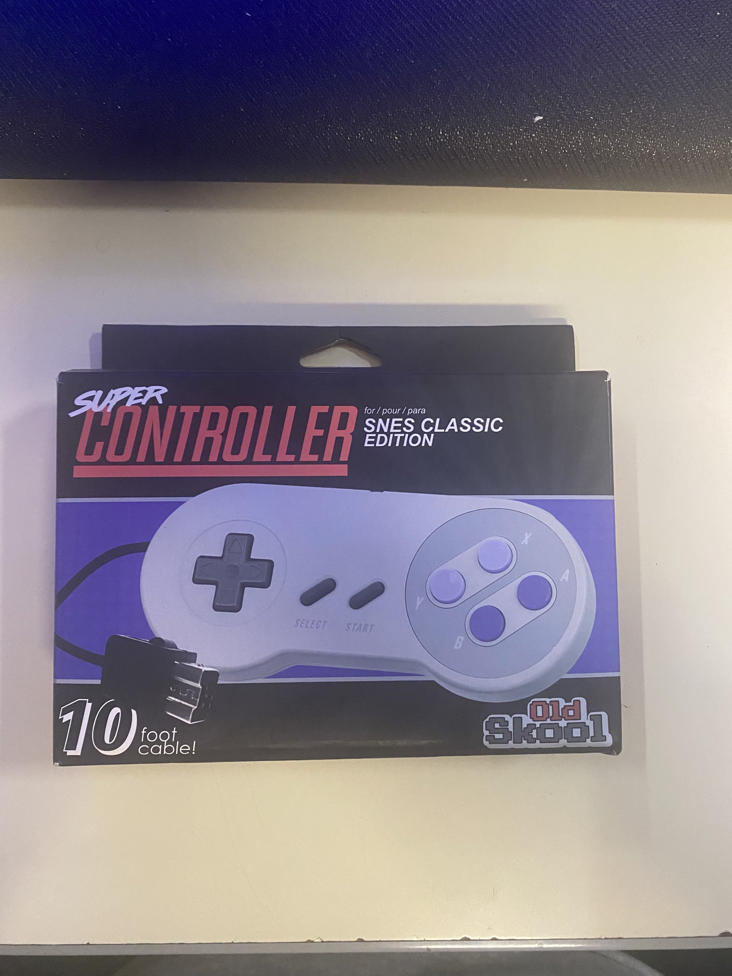 Old Skool SNES SUPER Controller for SNES Classic Edition — Time Warp
