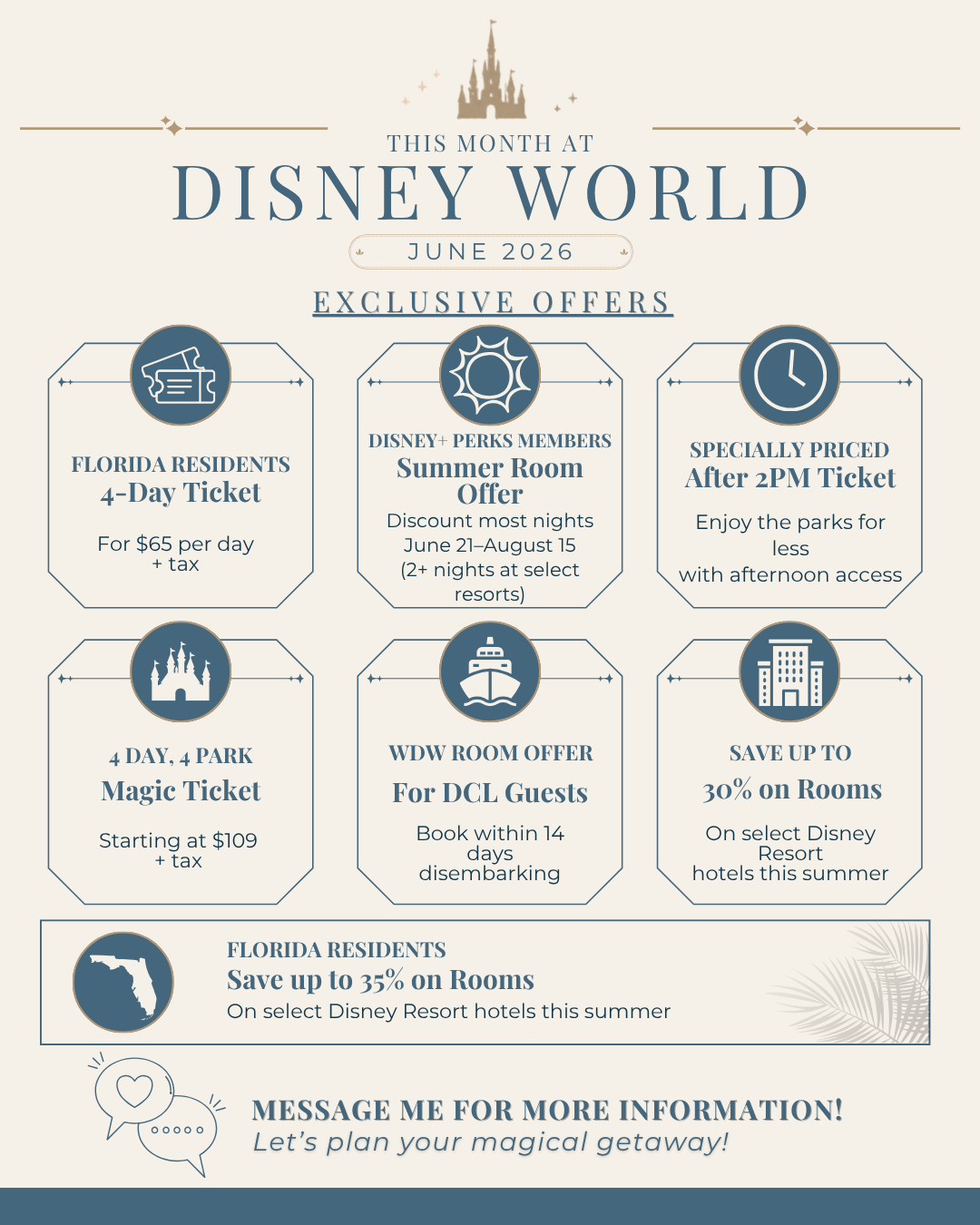 Disney World in June 2026: Crowds, Events & Deals — Traveling Sidekick