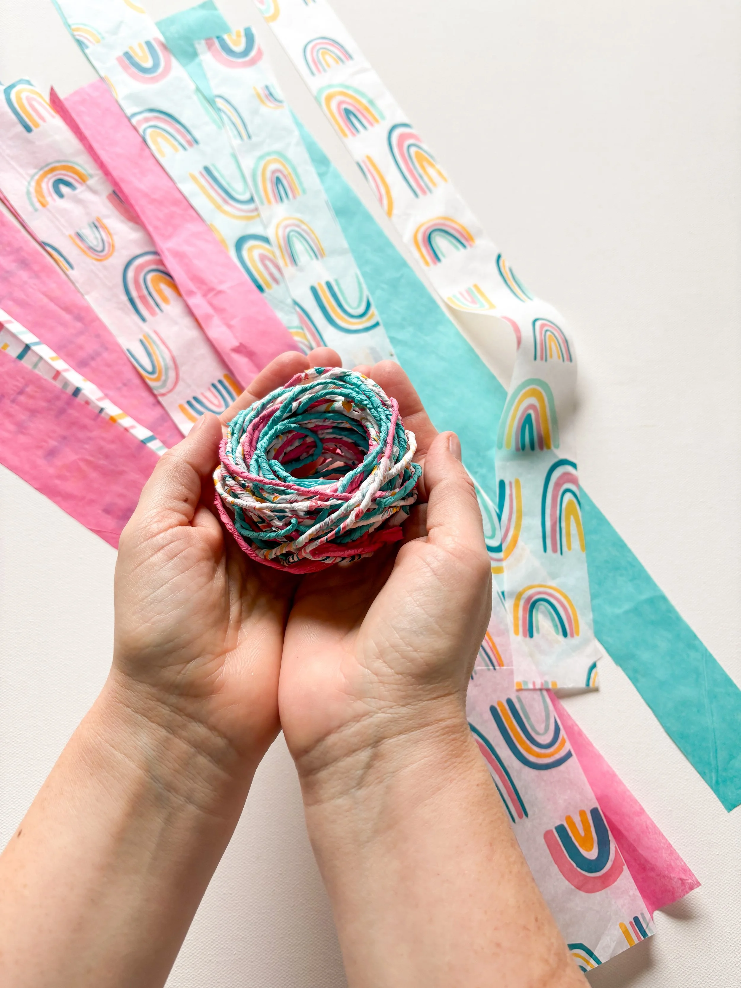 How to Make Paper Yarn — bags by bento