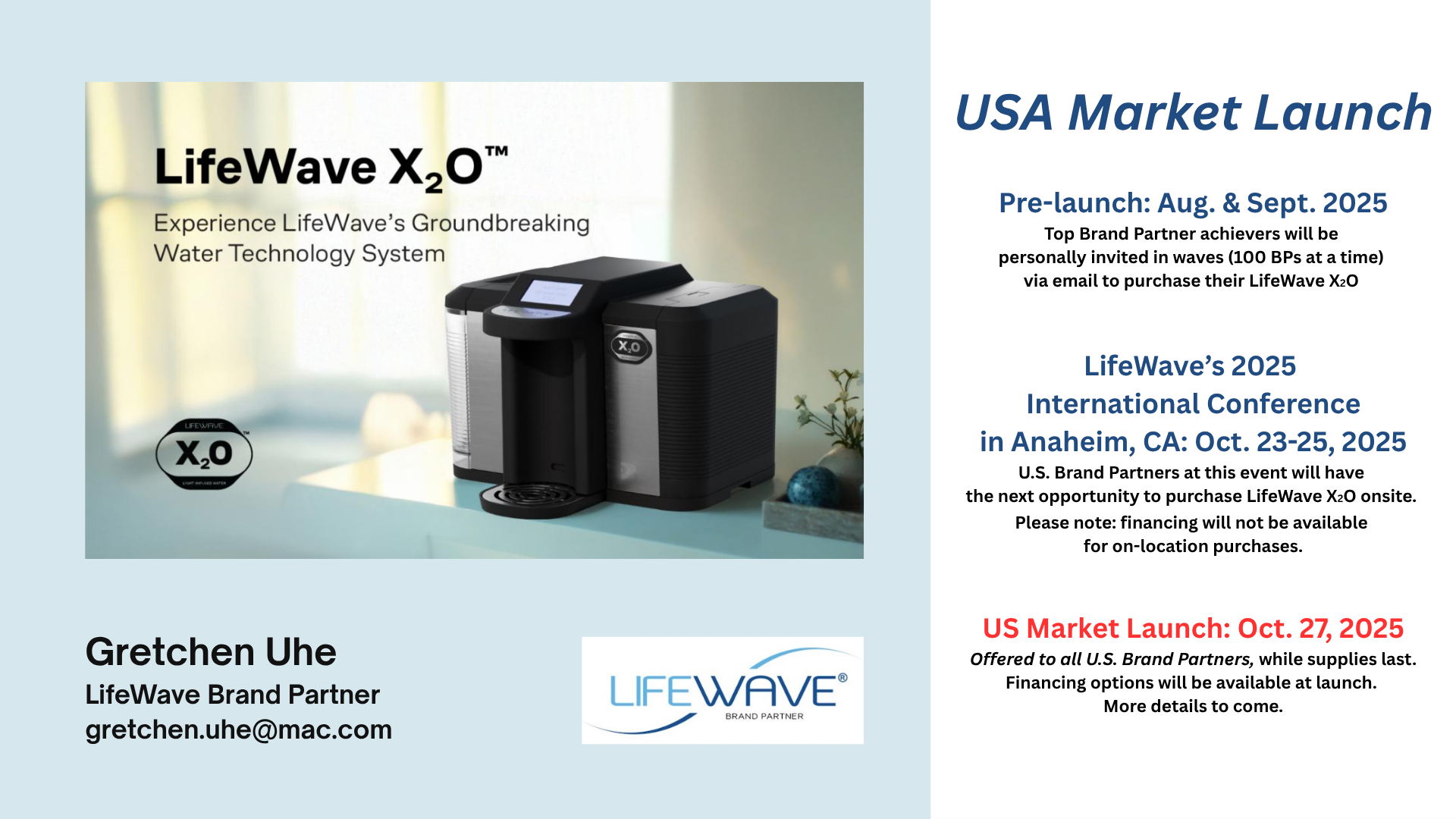 LifeWave X2O Water Machine | LifeWave Pulsar Patching Team