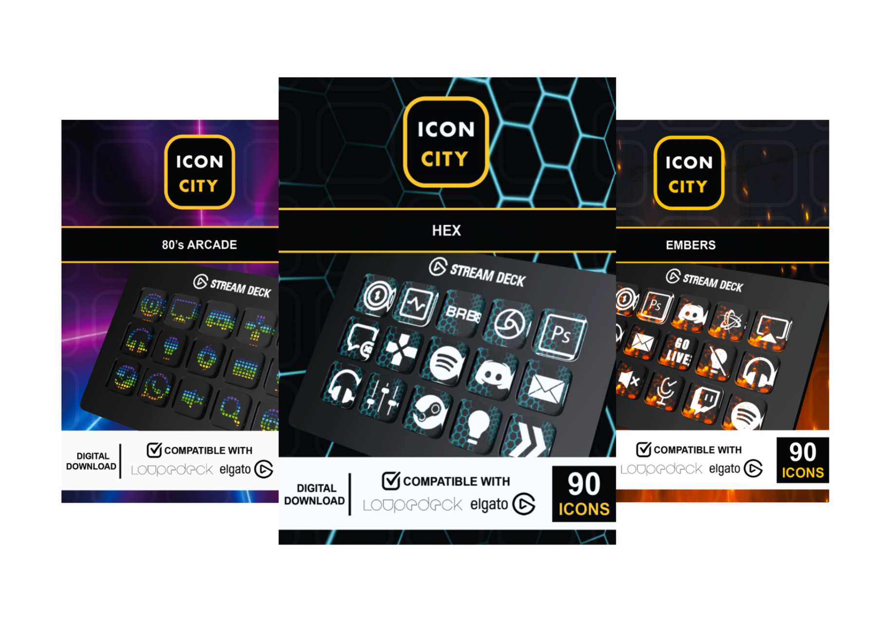 iConCity : Stream Deck iCon Store