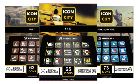 iConCity : Stream Deck iCon Store