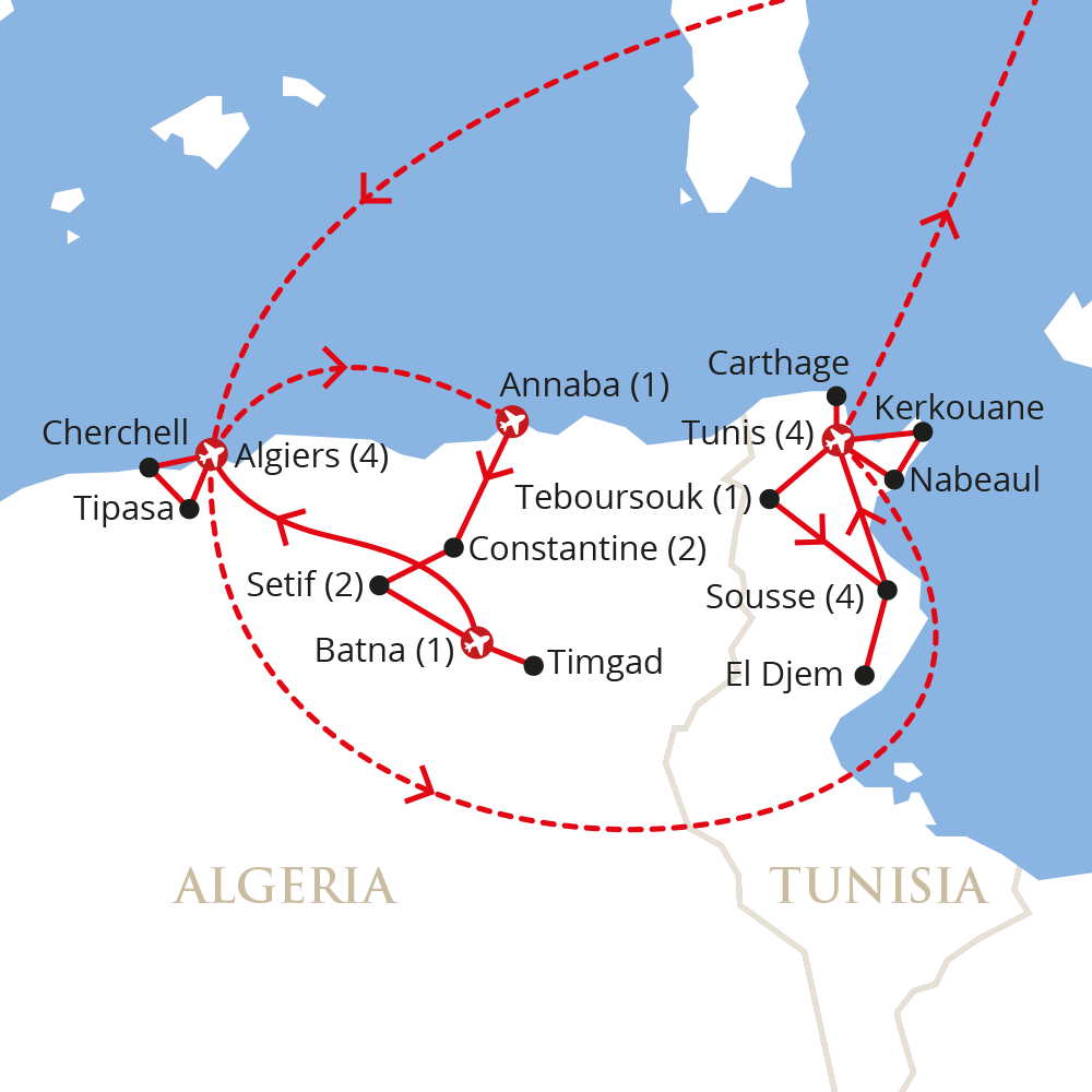 Algeria & Tunisia Tour January 2026 — Academy Travel | Tailored Small ...
