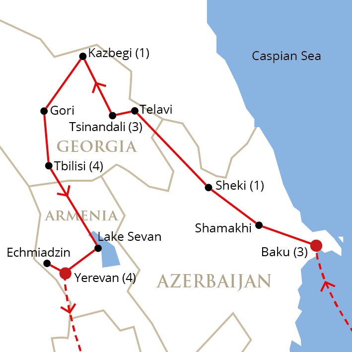 The Caucasus Geography